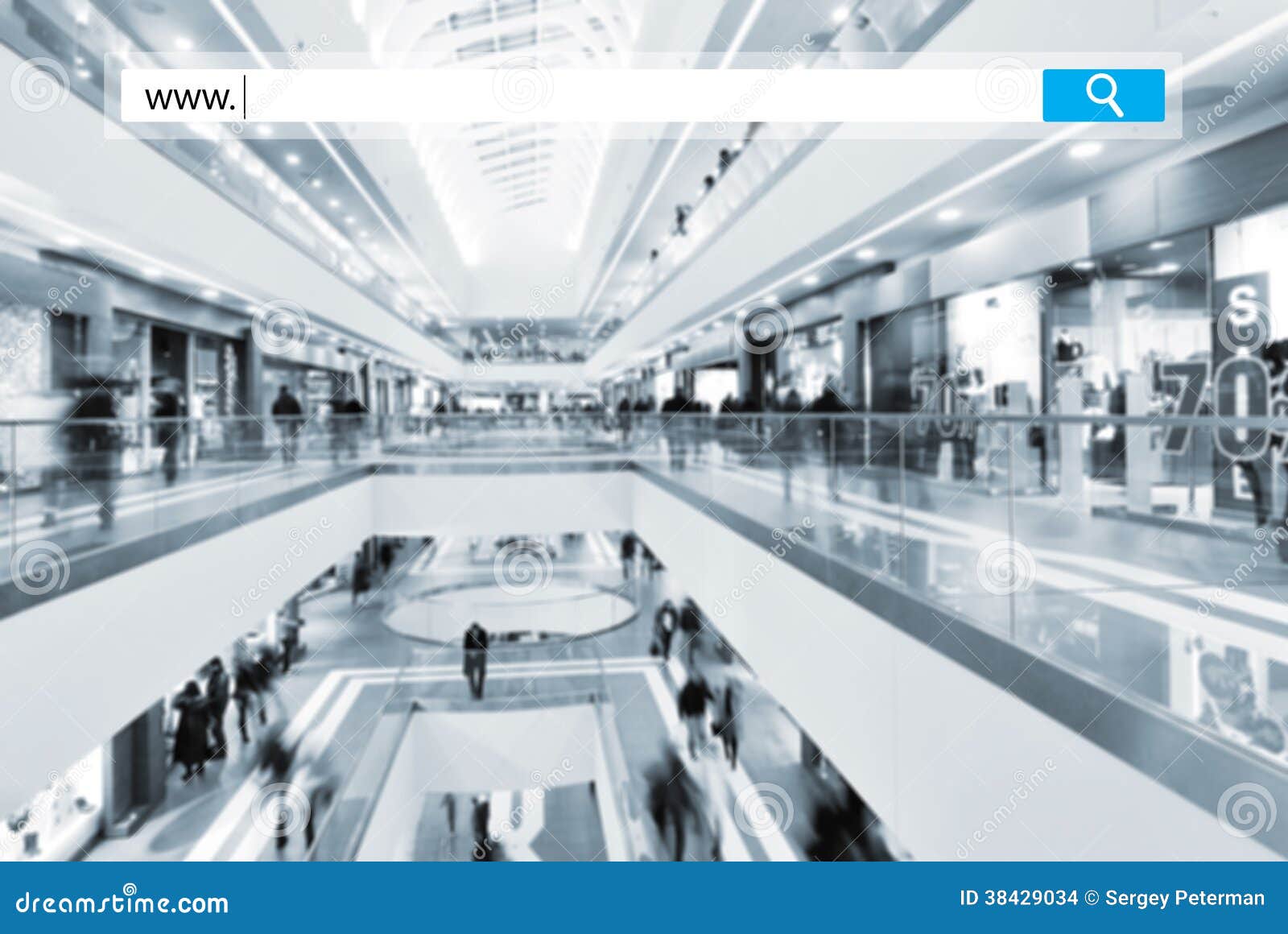 Seacrh in mall stock photo. Image of goods, business - 38429034