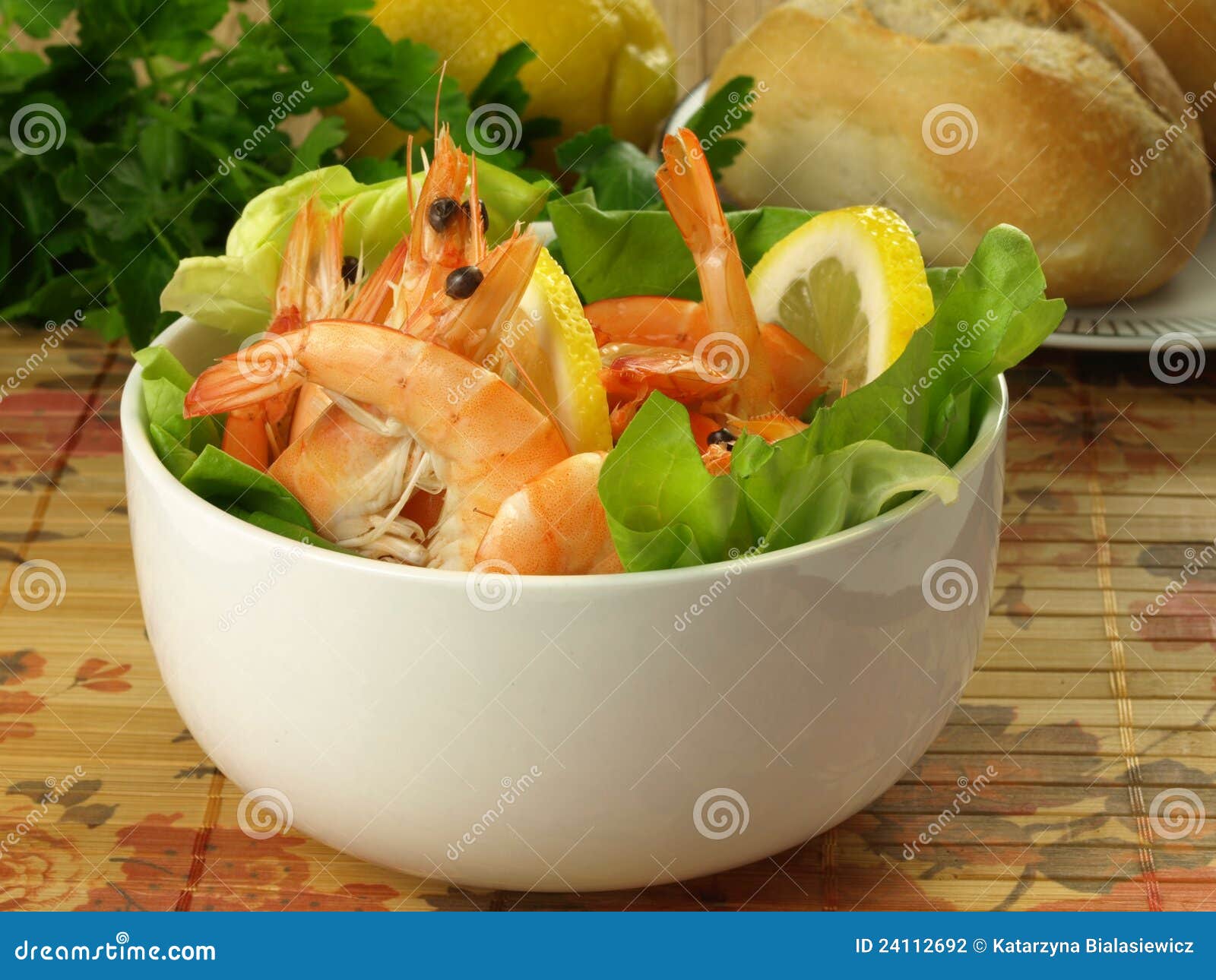 Seafish starter stock photo. Image of gourmet, dish, head - 24112692