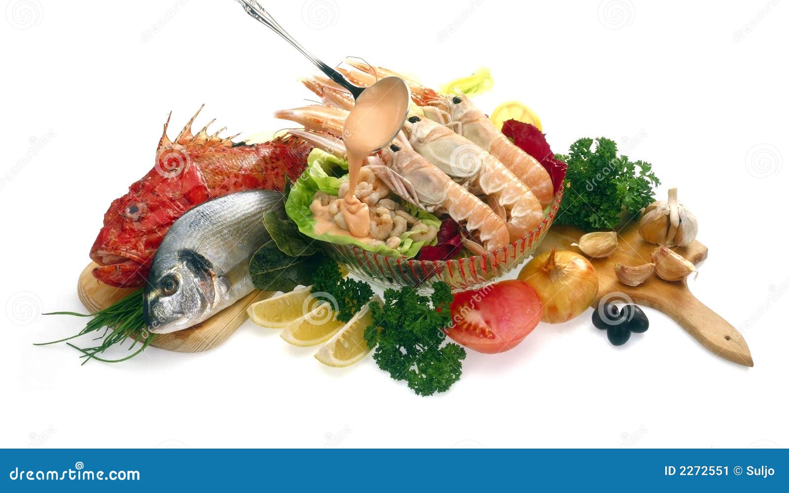 SeaFood stock image. Image of herbs, restaurant, calorie - 2272551