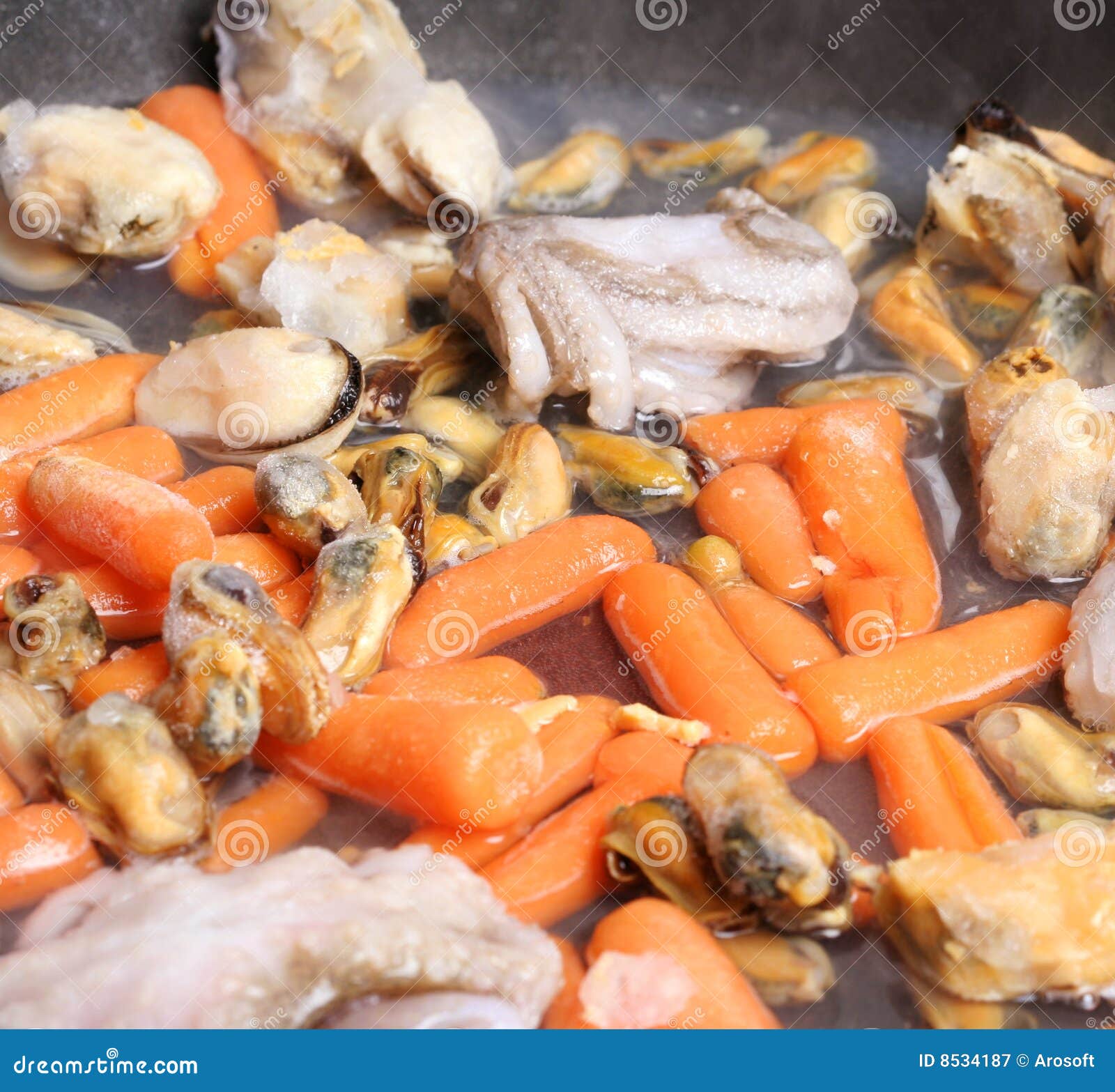 Seafood stock image. Image of ready, diet, culinary, meal - 8534187