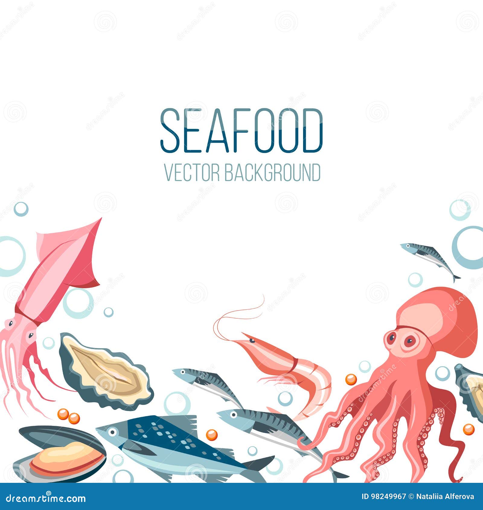 Seafood Panorama Sliced Portions Of Large Salmon Fillet Adorn The ...