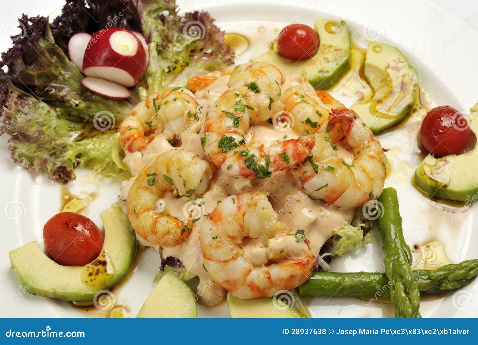 Seafood cocktail stock photo. Image of yellow, gourmet - 28937638