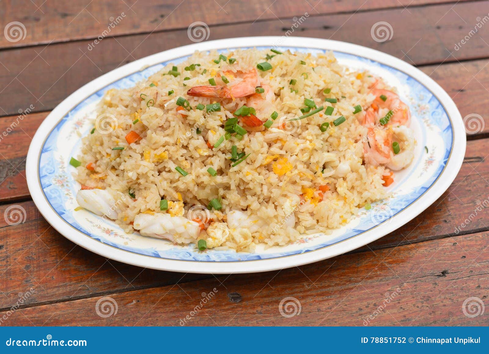 Seafood fried rice stock photo. Image of meal, healthy - 78851752