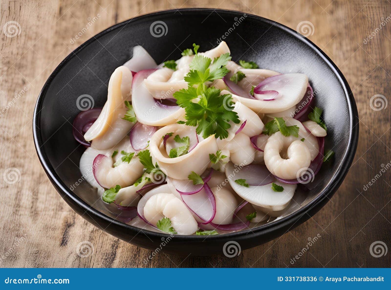 Geoduck Ceviche Tender Clams In Zesty Citrus Marinade, AI Generated ...