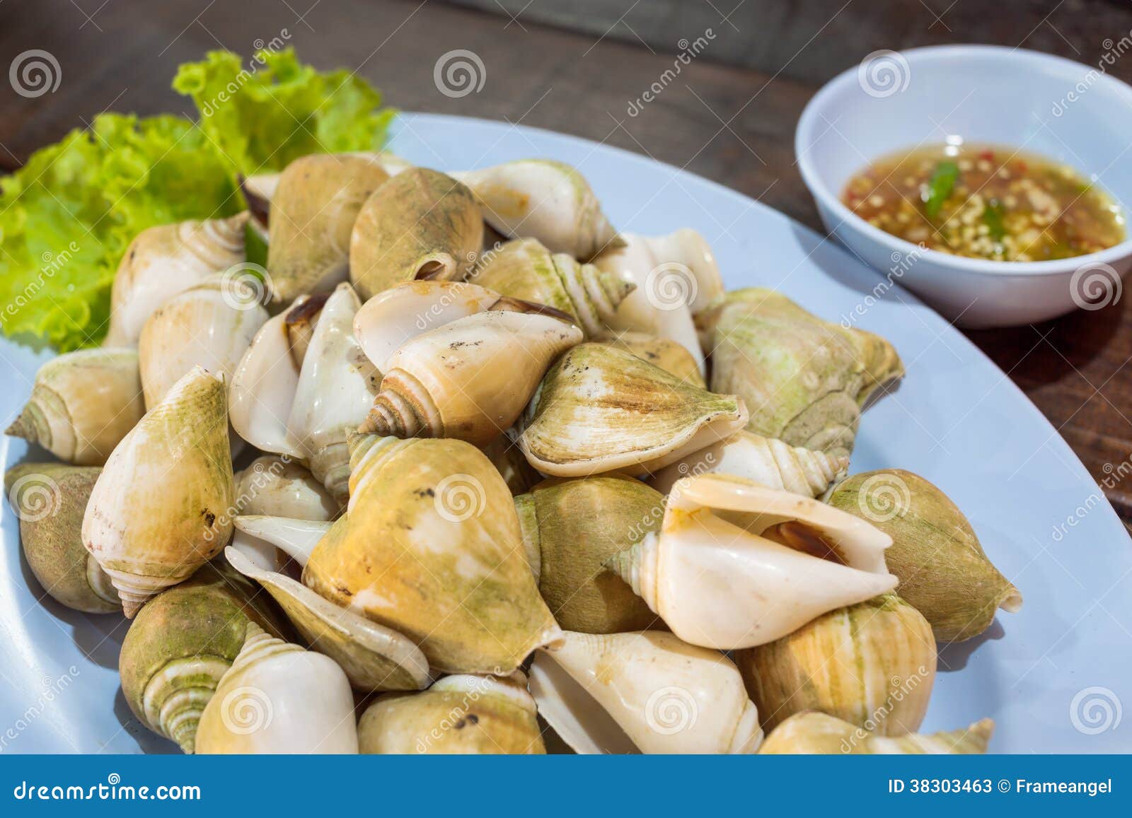 Seafood grill shell stock image. Image of conch, nature - 38303463
