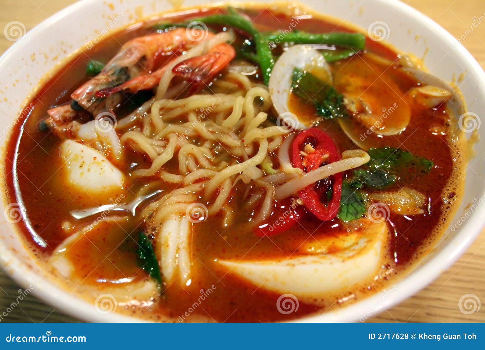 Seafood noodles stock photo. Image of asia, serving, dinner - 2717628