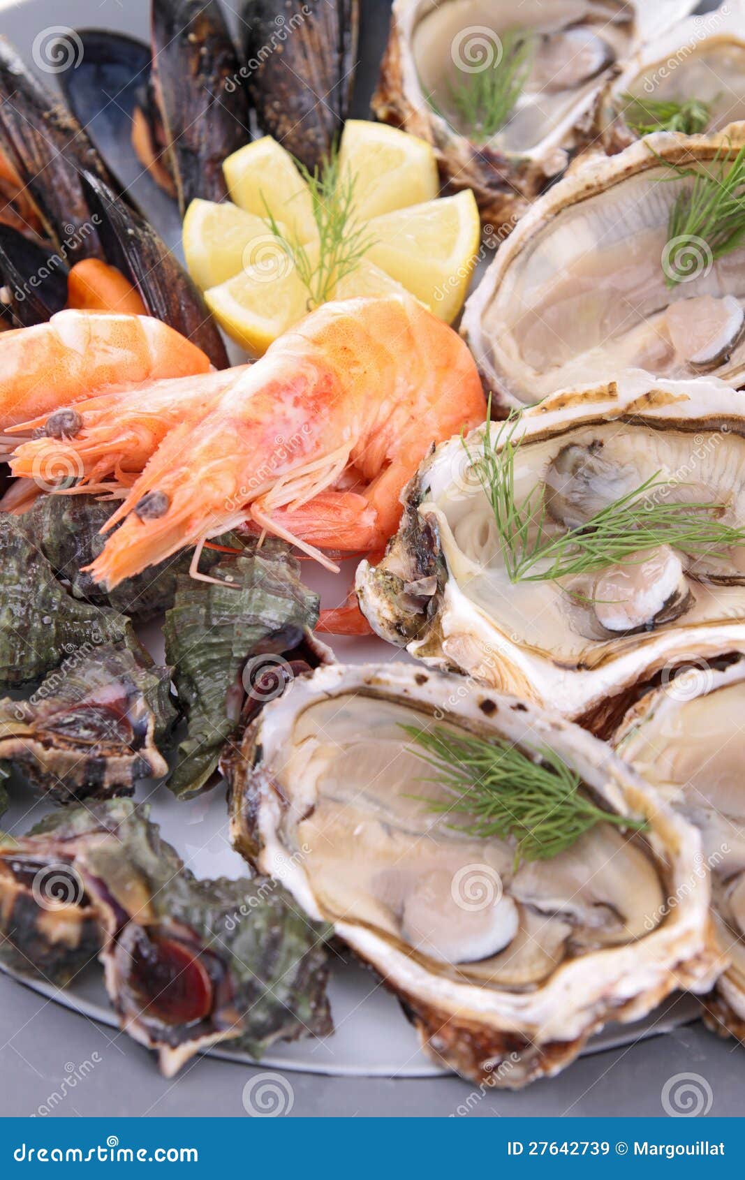 Seafood platter stock image. Image of restaurant, luxury - 27642739