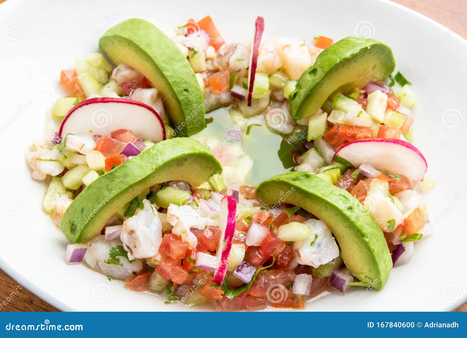 Seafood seviche or ceviche stock photo. Image of latin - 167840600