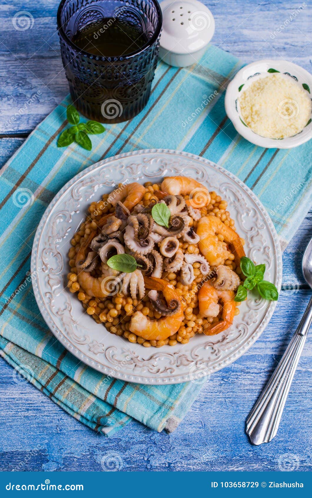 Seafood with shallow paste stock image. Image of ingredient - 103658729