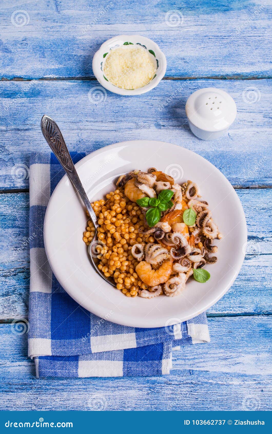 Seafood with shallow paste stock image. Image of carbohydrates - 103662737