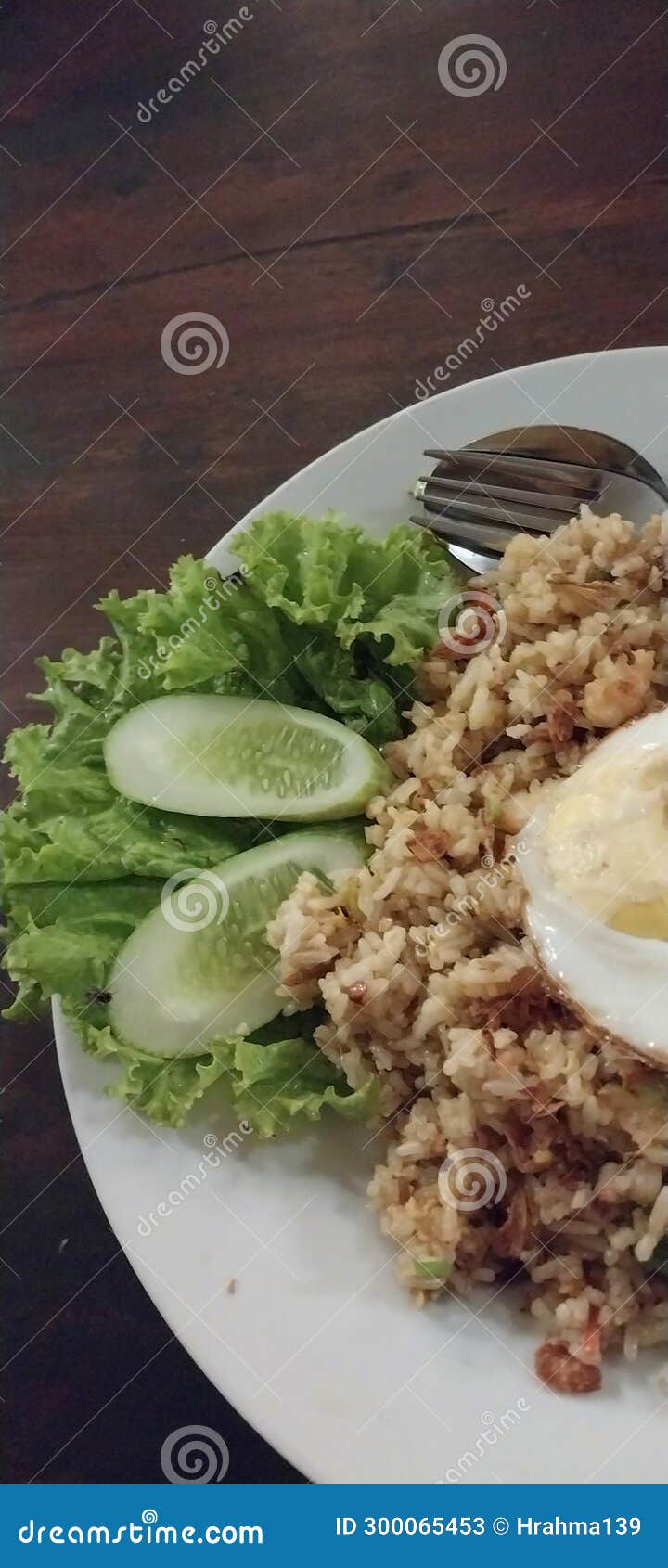 Seafood Topping Fried Rice Delicius Stock Image - Image of topping ...