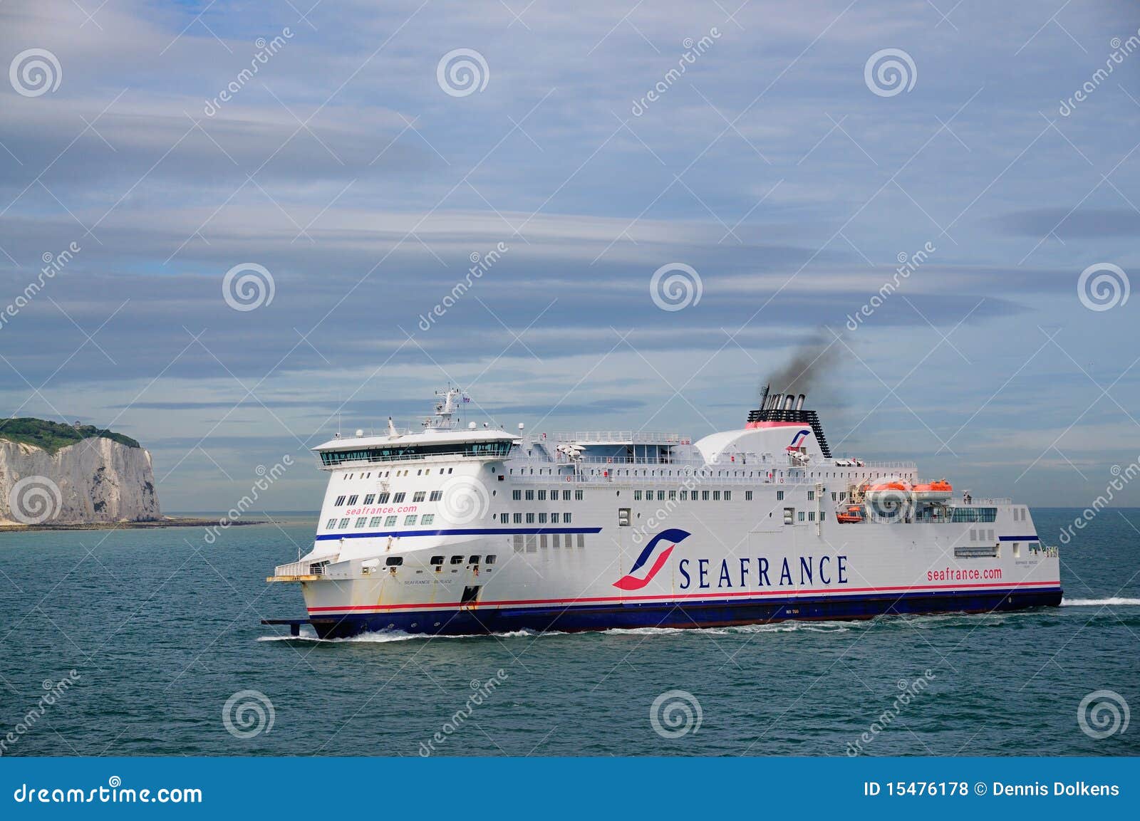 SeaFrance Ferry Approaching Dover Editorial Stock Photo - Image of ...
