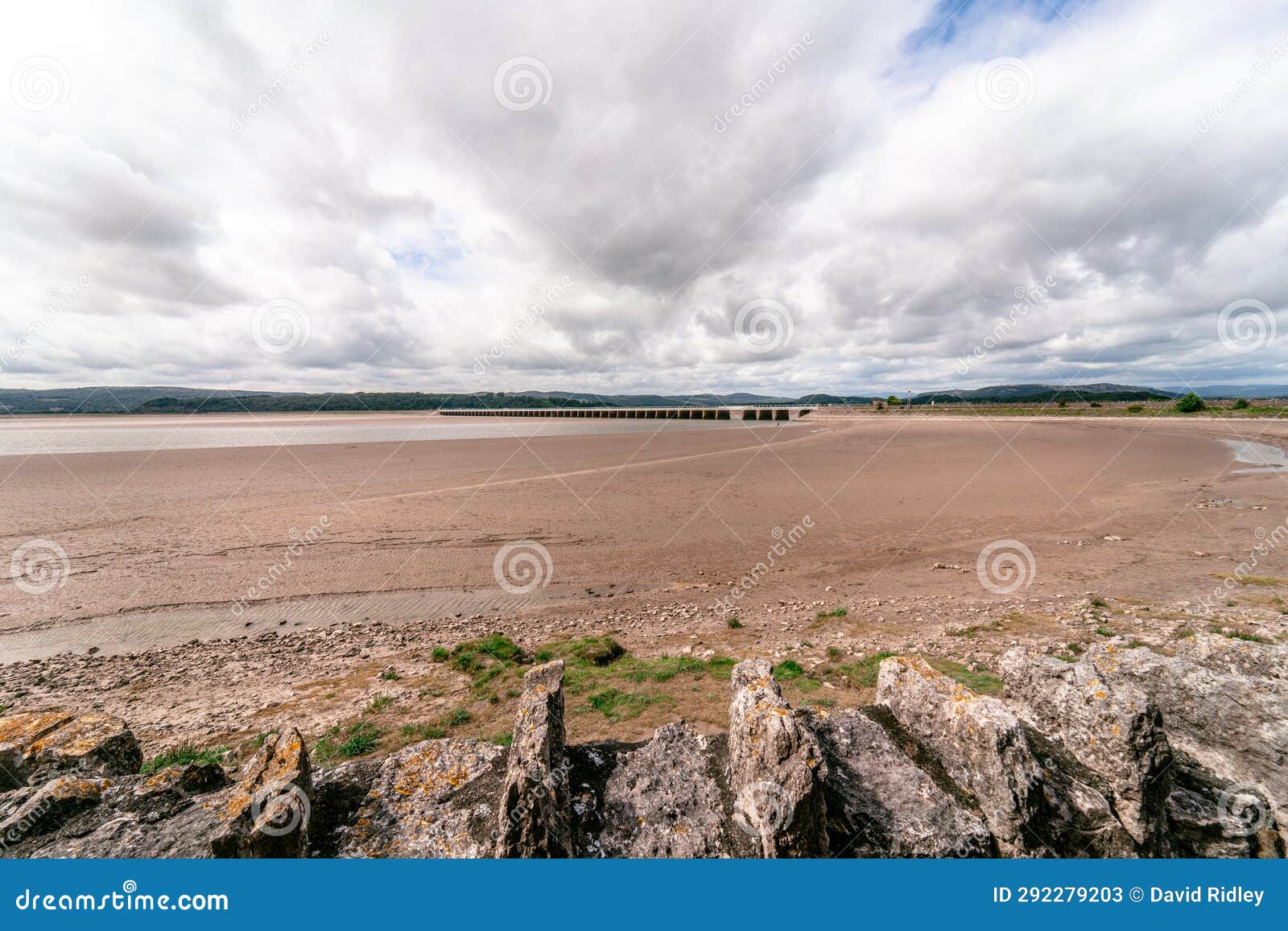 Seafront at Arnside Cumbria Morecambe Bay Stock Image - Image of road ...