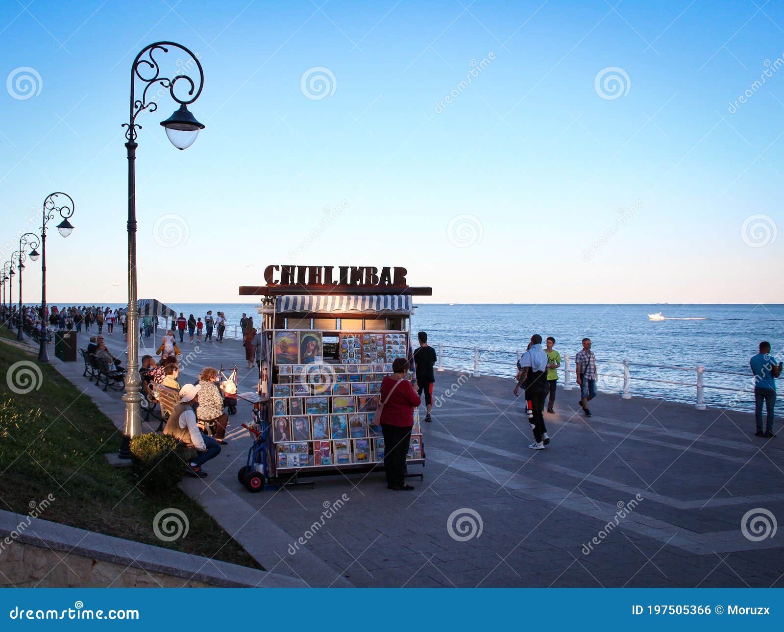The Seafront of Constanta Port Editorial Photo - Image of water, enjoy ...