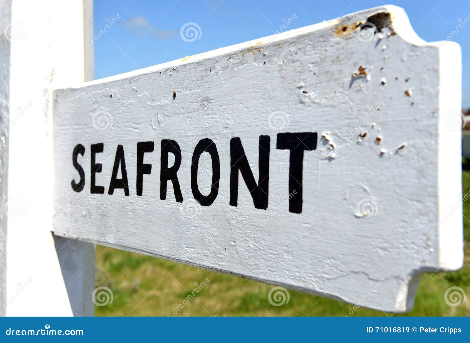 Seafront Traditional Finger Post Stock Photos - Free & Royalty-Free ...