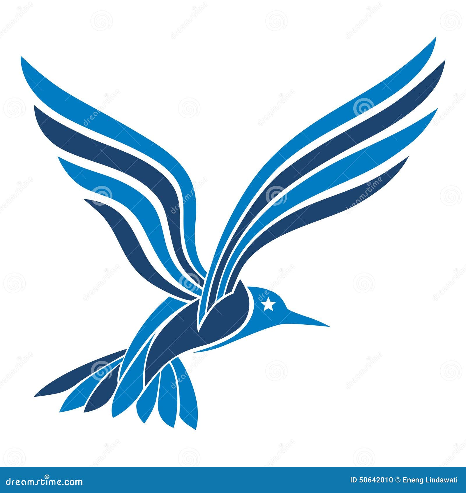 Seagull blue stock illustration. Illustration of colors - 50642010