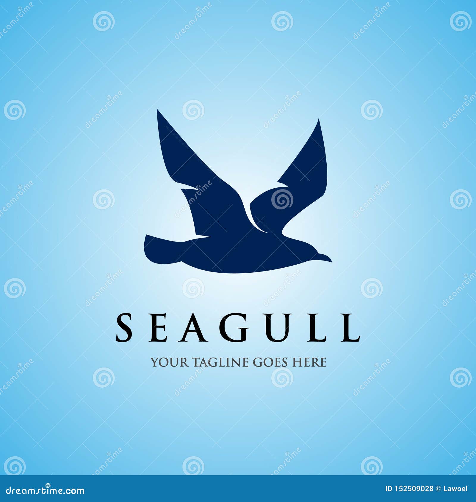 Seagull Logo Icon Designs Vector Stock Vector - Illustration of logo ...