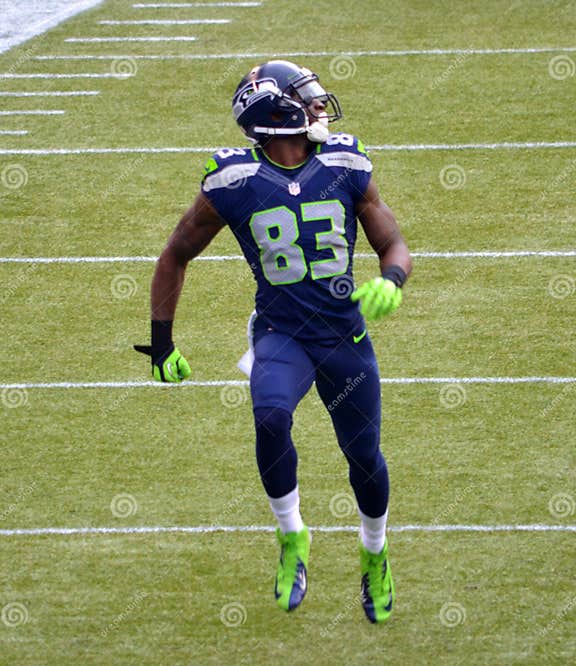 Seahawk Wide Receiver Ricardo Lockette Editorial Stock Image - Image of ...