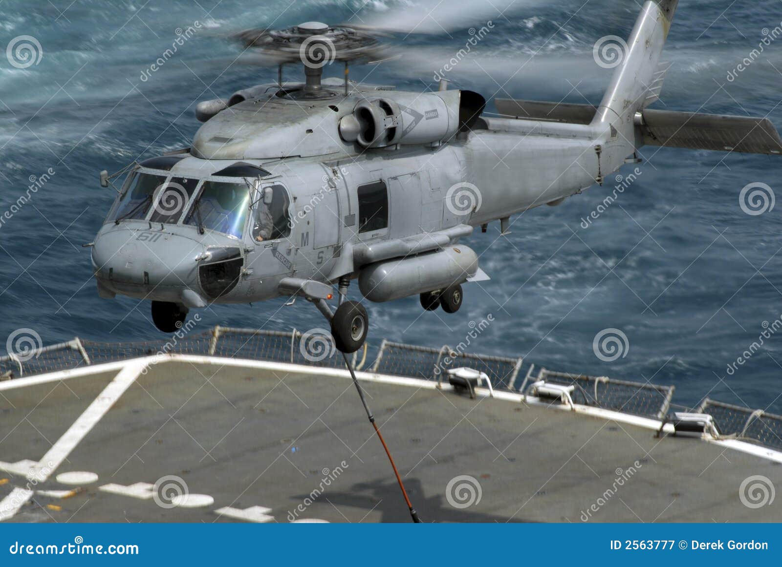 Seahawk at Work 2 stock image. Image of lifting, nets - 2563777