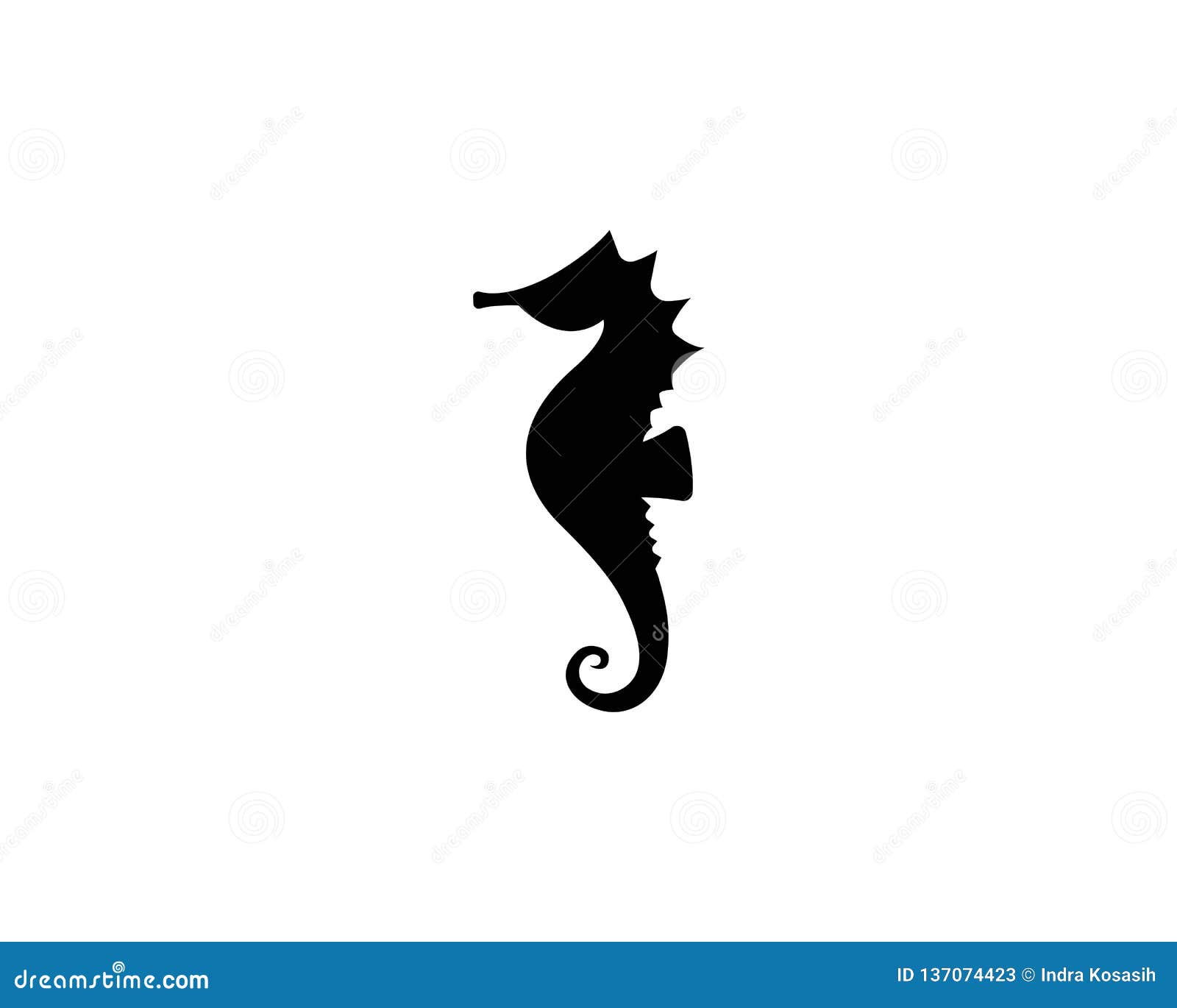 Seahorse Logo. Sea Animal Icon. Symbol. Stock Illustration ... Seahorse Logo. Sea Animal Icon. Symbol. Stock Illustration ...
