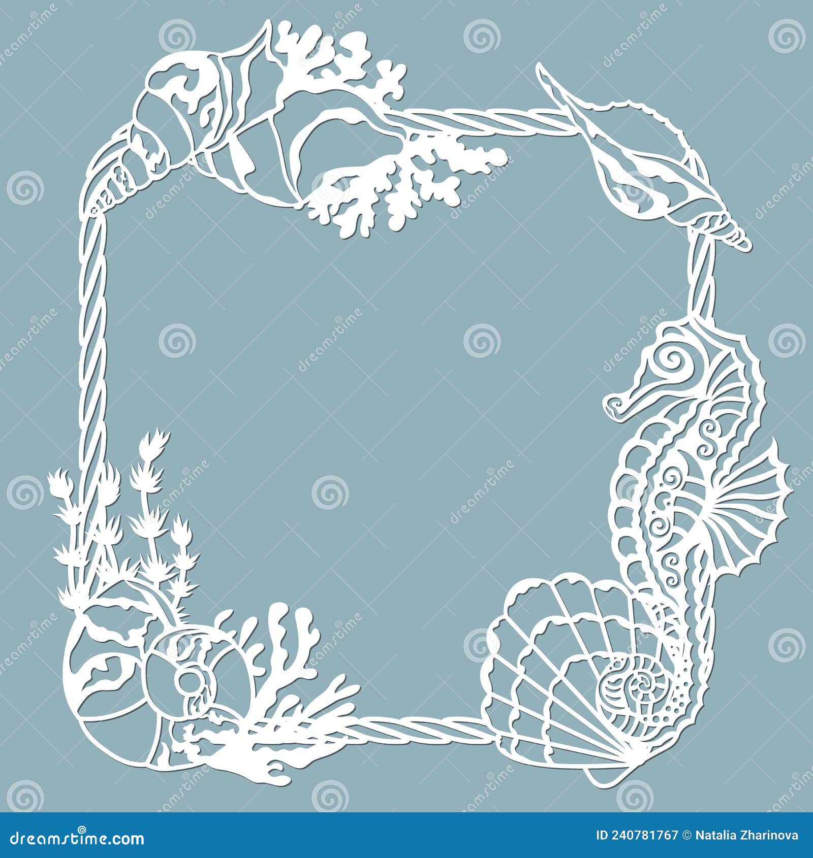 Scallop Shell Template