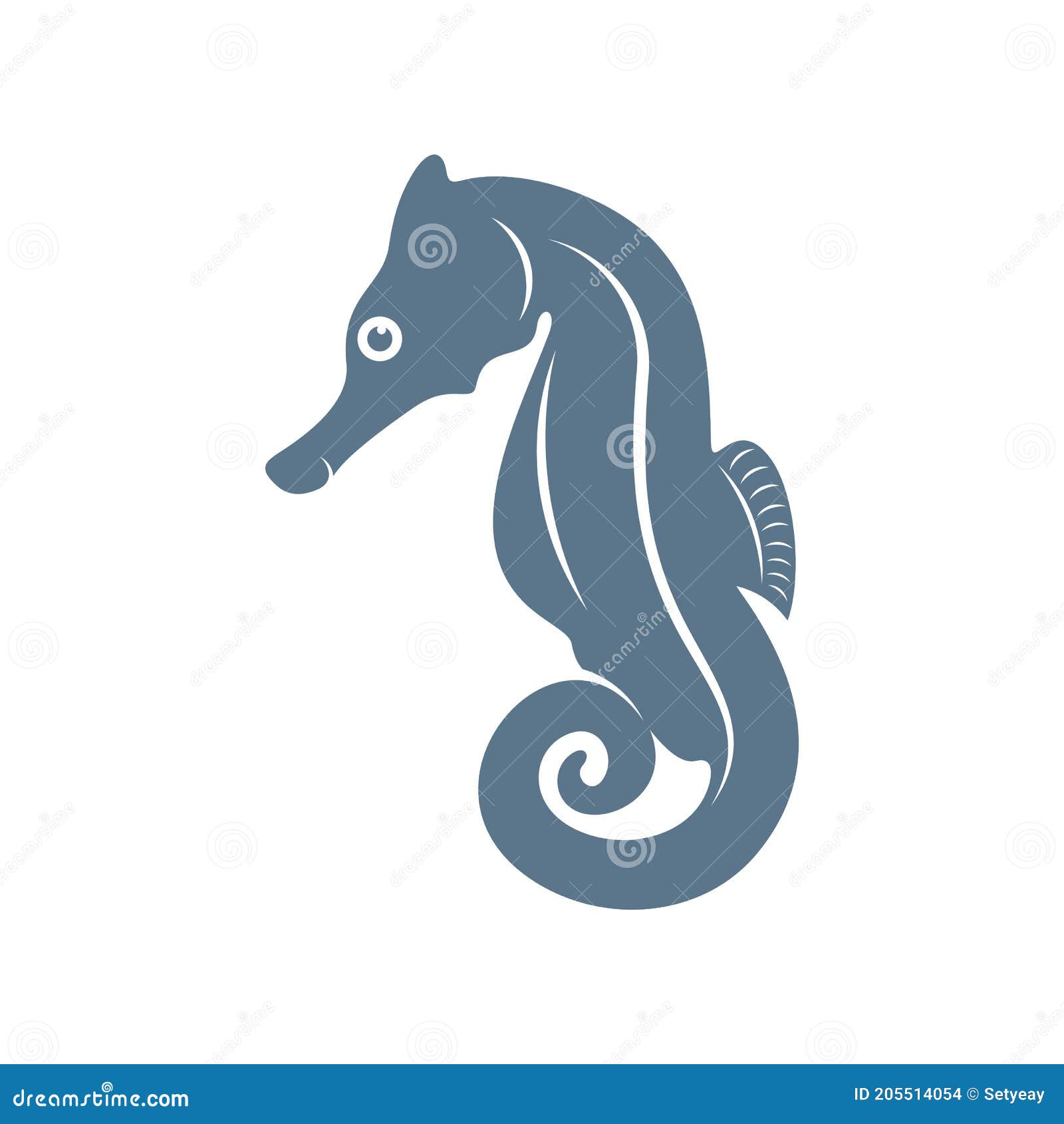 Seahorses Logo Vector, Creative Seahorses Logo Design Concepts Template ...
