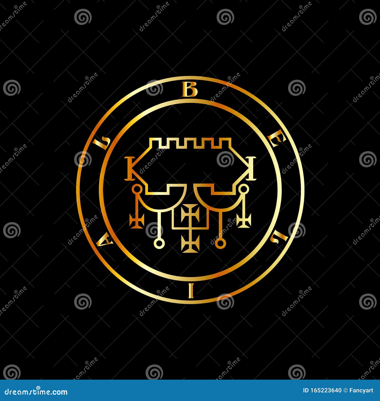 A Sigil Of Lucifer. Grunge Styled Distressed Demonology Illustration ... A Sigil Of Lucifer. Grunge Styled Distressed Demonology Illustration ...