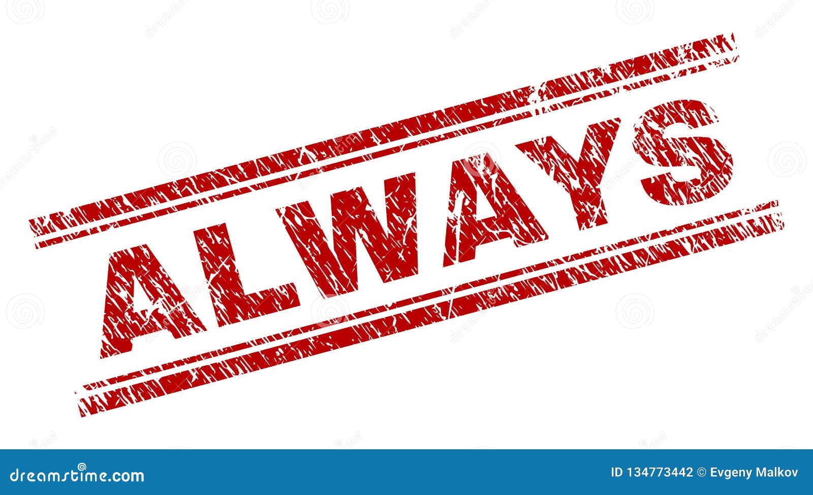 Grunge Textured always Stamp Seal Stock Vector - Illustration of ...