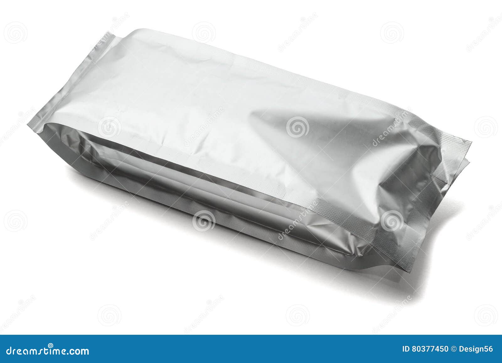 Sealed Aluminum Pouch stock photo. Image of isolated - 80377450