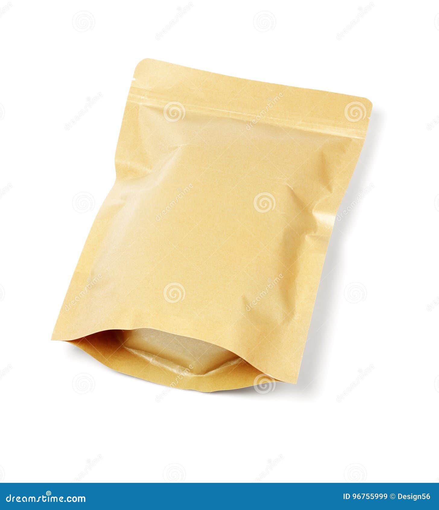 Sealed Craft Paper Pouch Bag Stock Image - Image of disposable, package ...