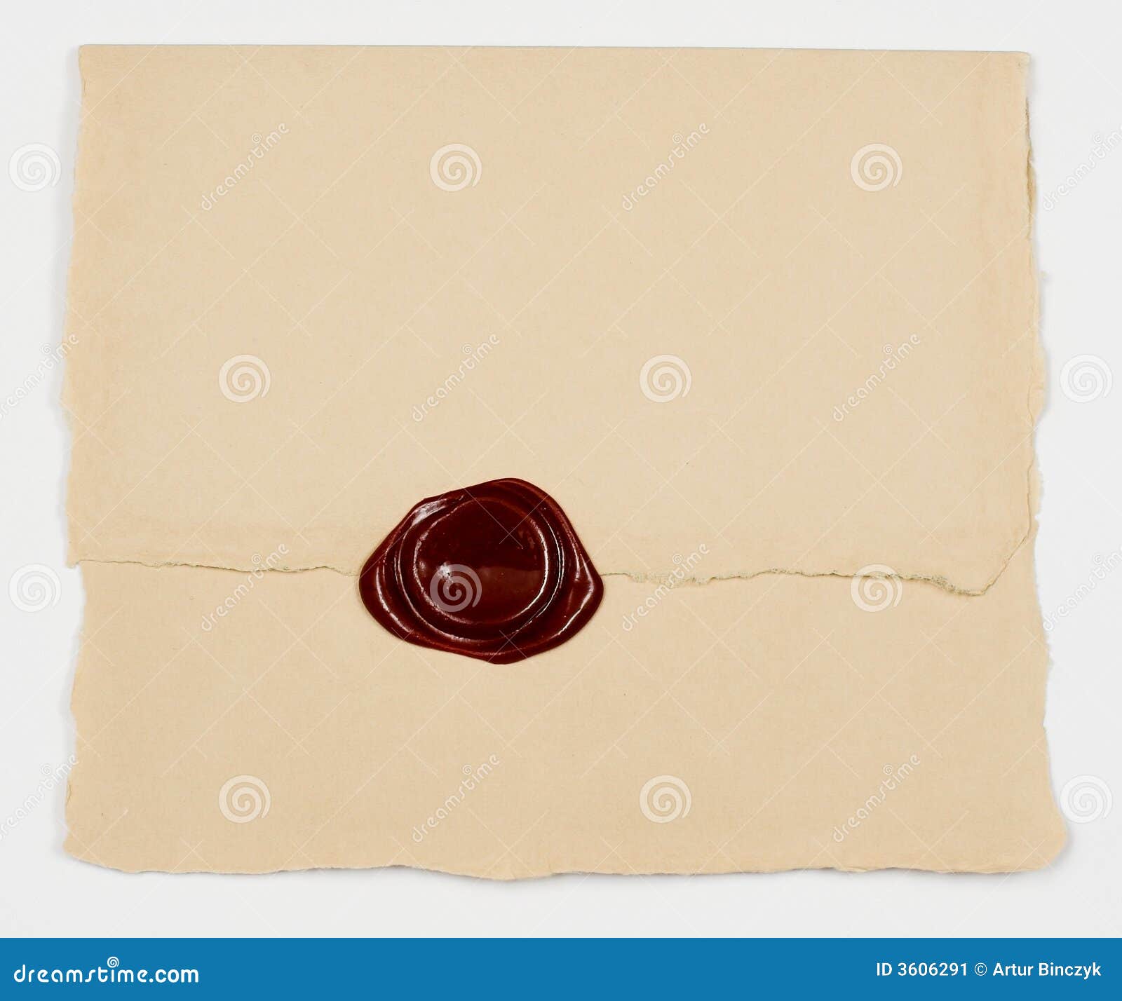 Sealed envelope stock image. Image of insignia, post, mail - 3606291