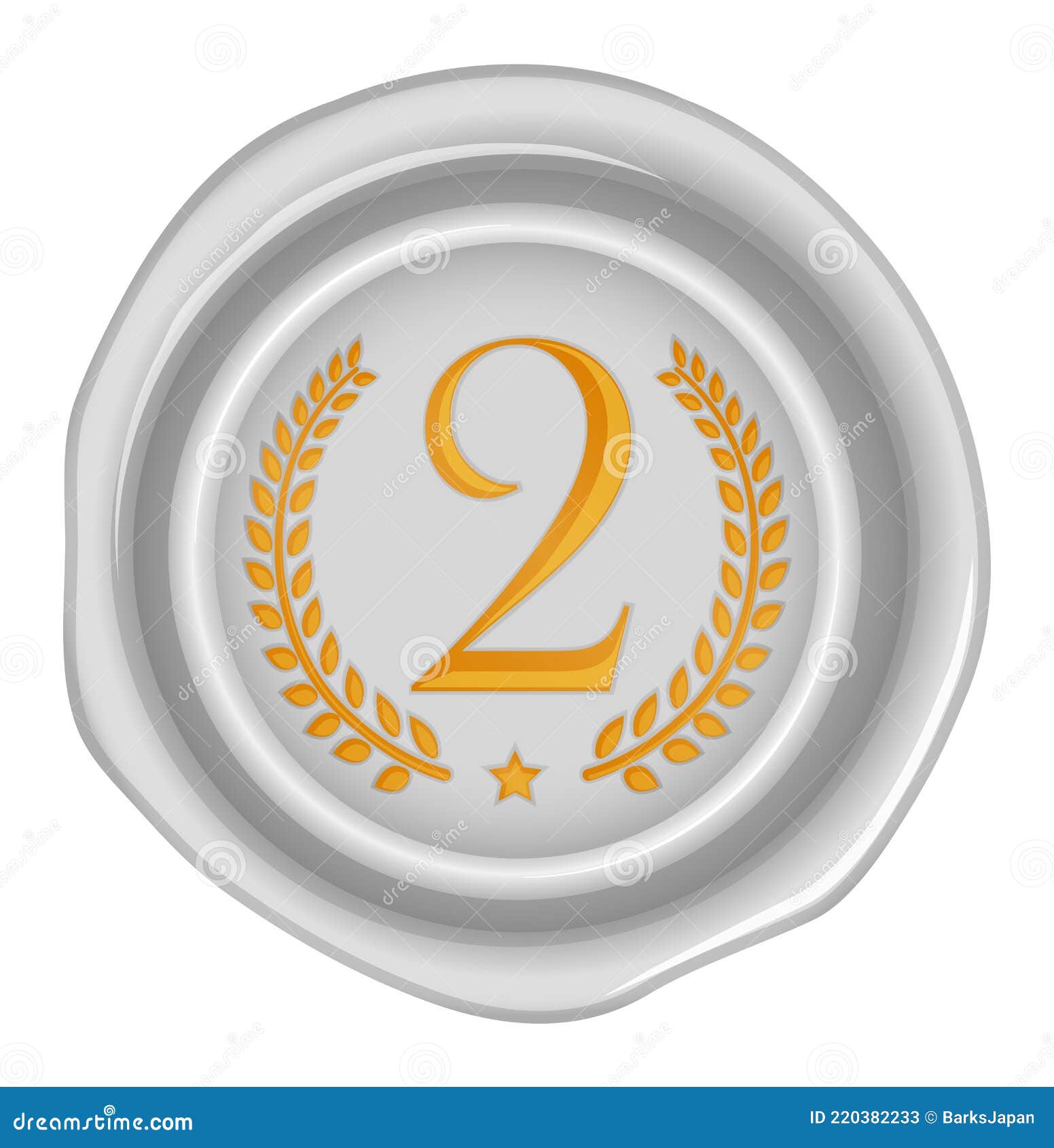 Number One Ranking Badge Vector Illustration | CartoonDealer.com #162899852