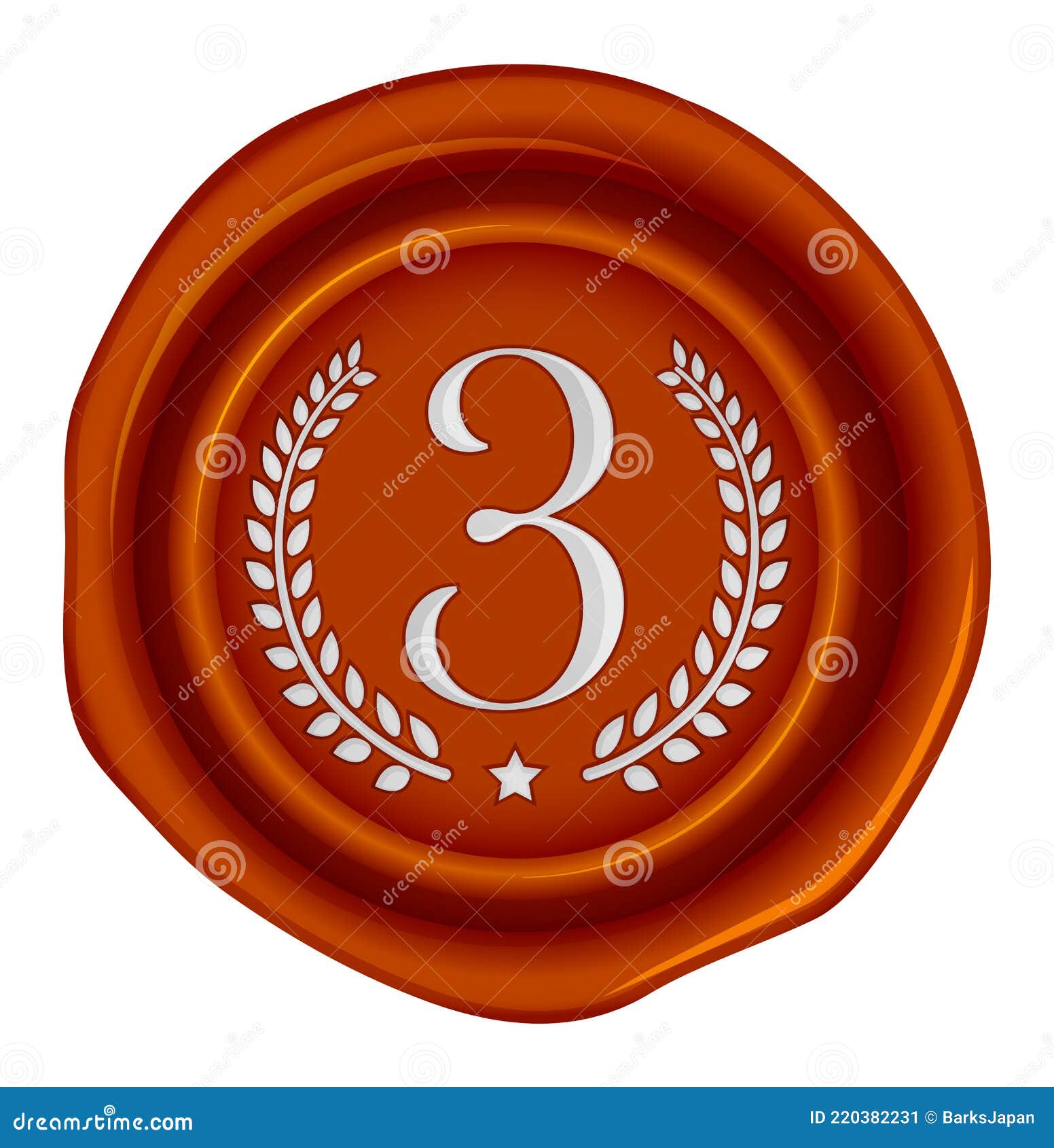 Number One Ranking Badge Vector Illustration | CartoonDealer.com #162899852