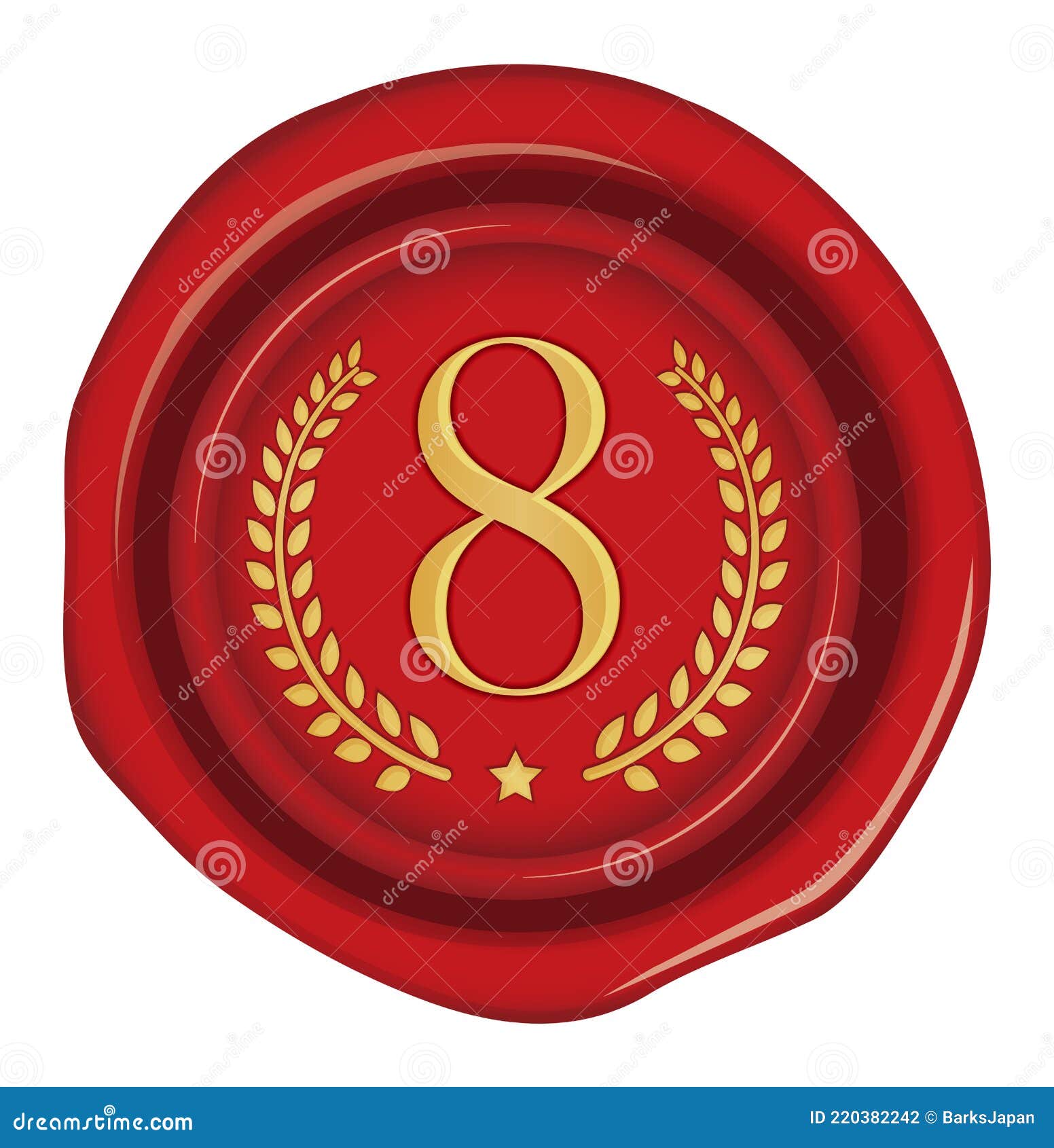 Number One Ranking Badge Vector Illustration | CartoonDealer.com #162899852