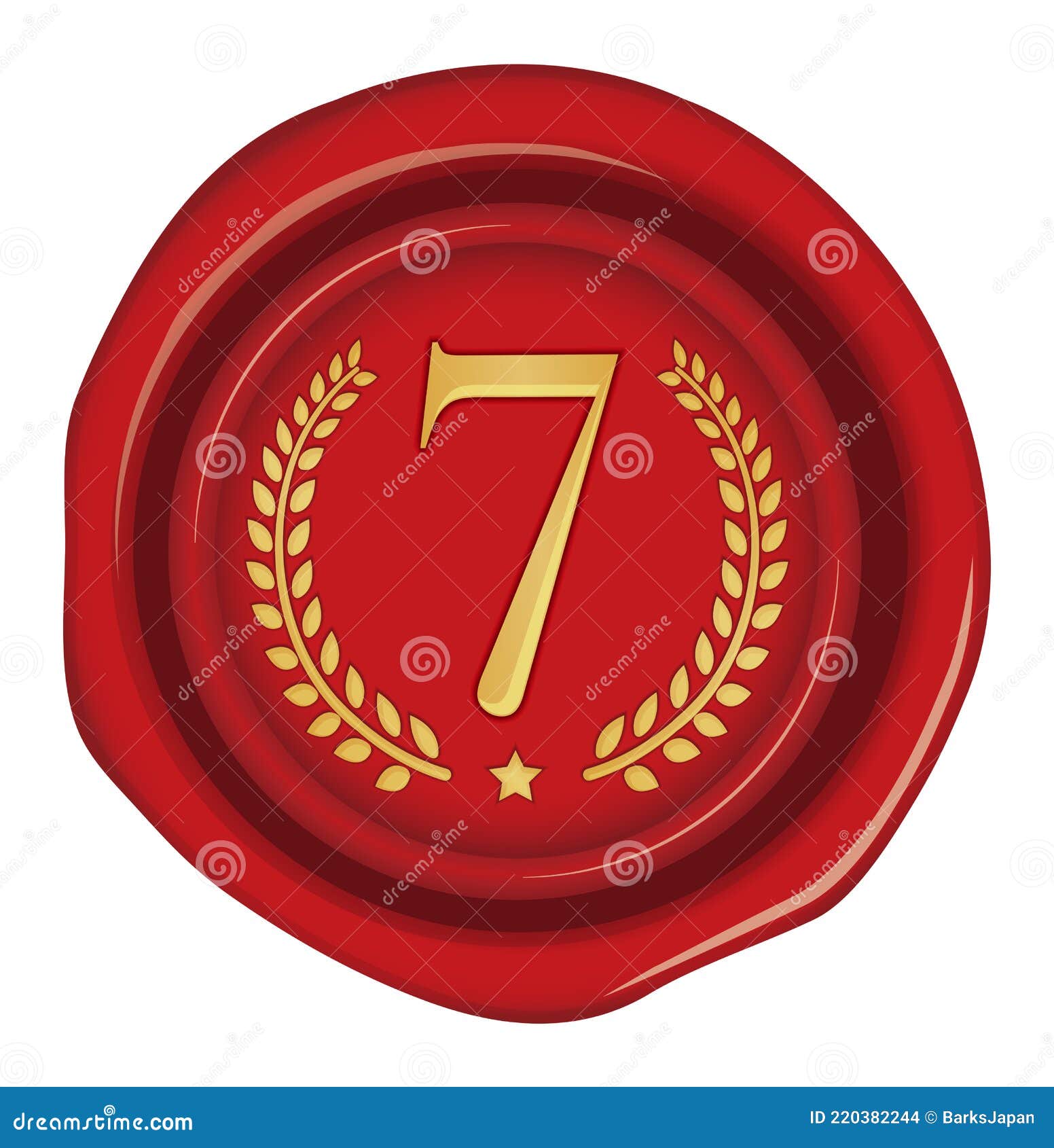Number One Ranking Badge Vector Illustration | CartoonDealer.com #162899852