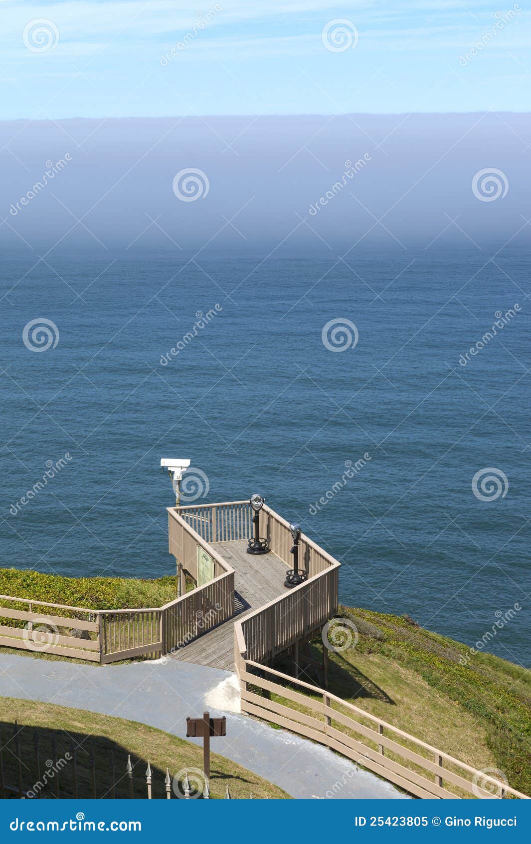 Sealions Cave Lookout Platform. Royalty-Free Stock Photography ...