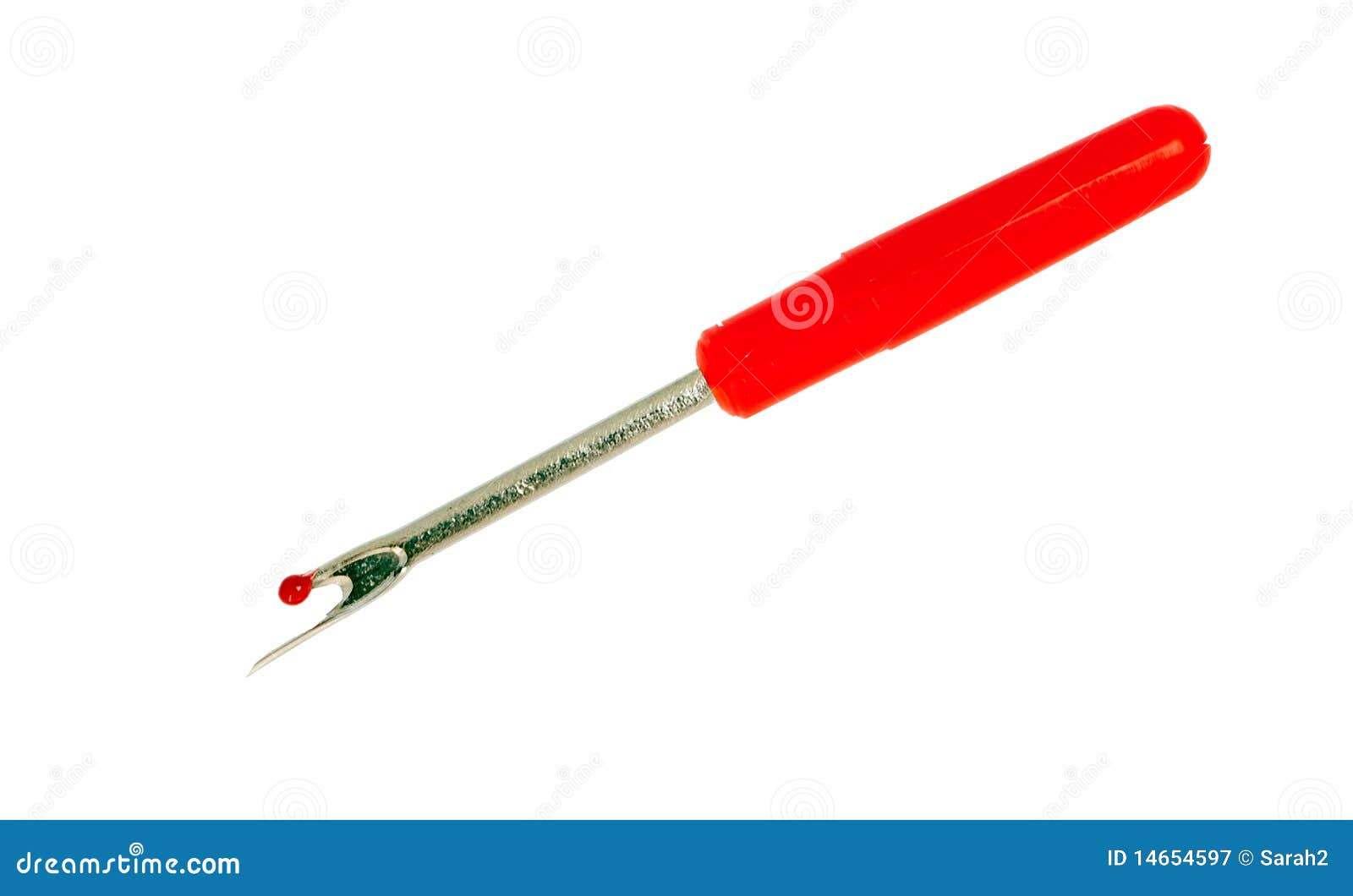 Seam ripper - isolated stock image. Image of dressmaking - 14654597