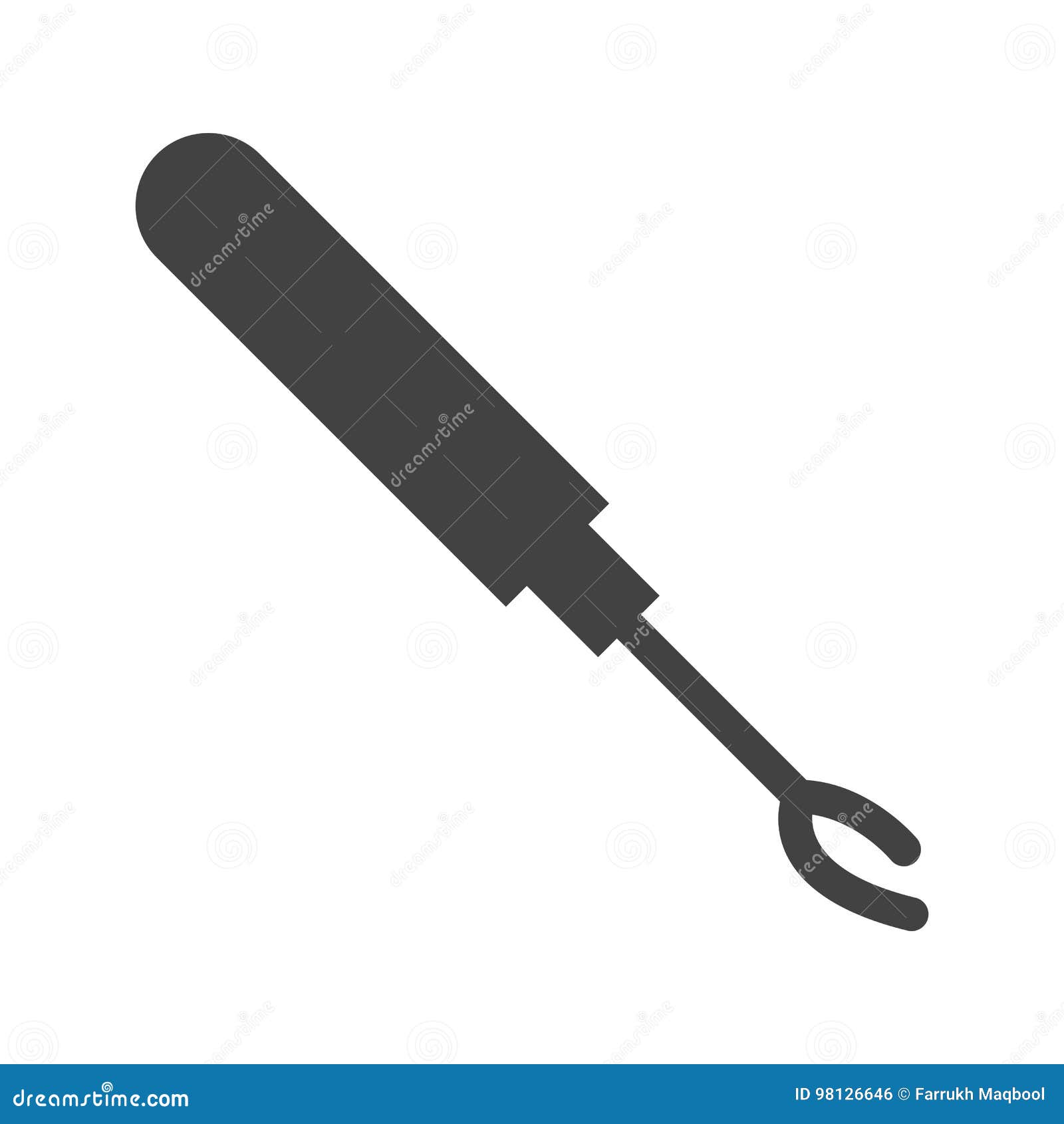 Seam Ripper stock vector. Illustration of cloth, design - 98126646