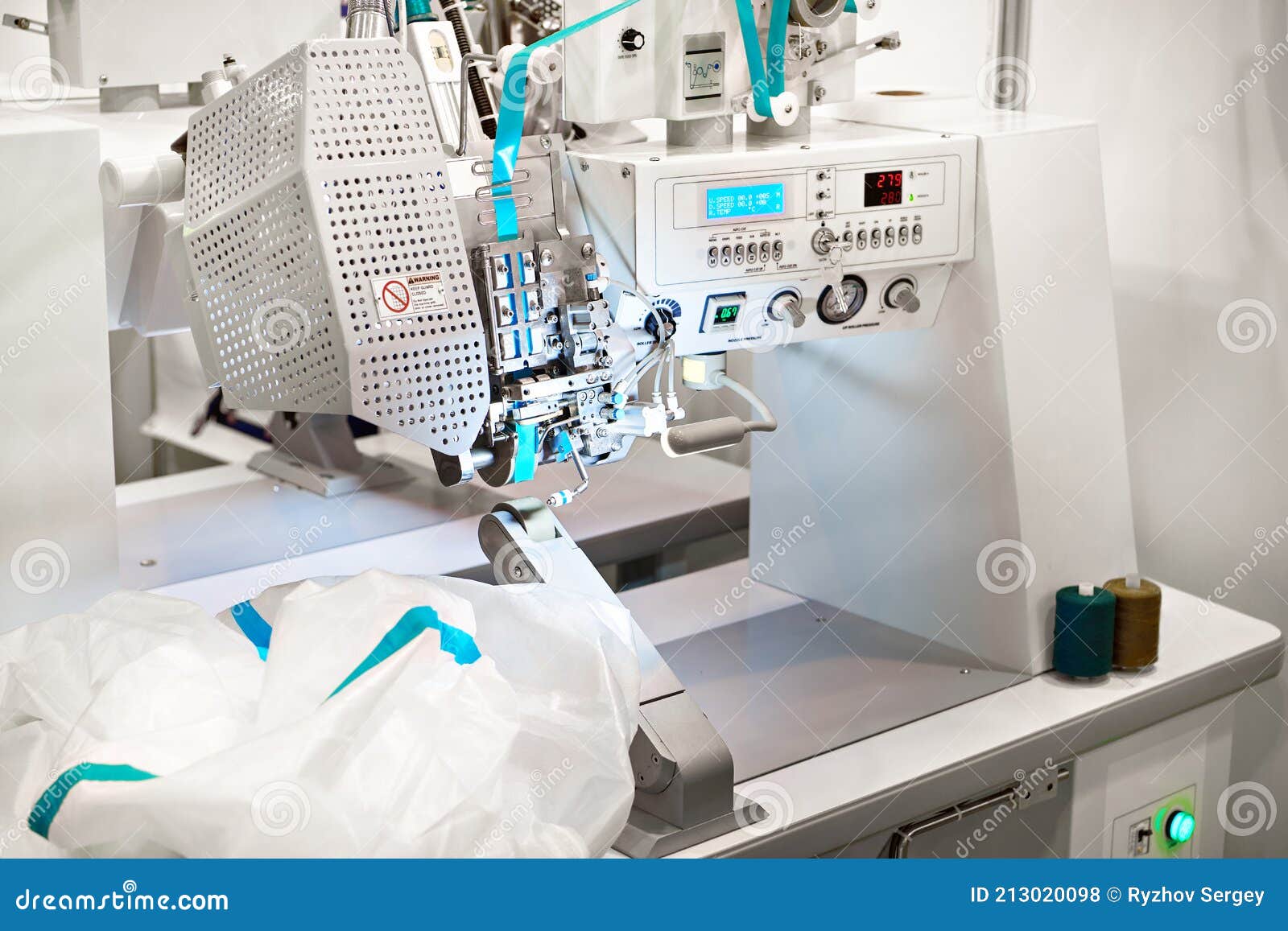 Seam sealing machine stock photo. Image of automated - 213020098
