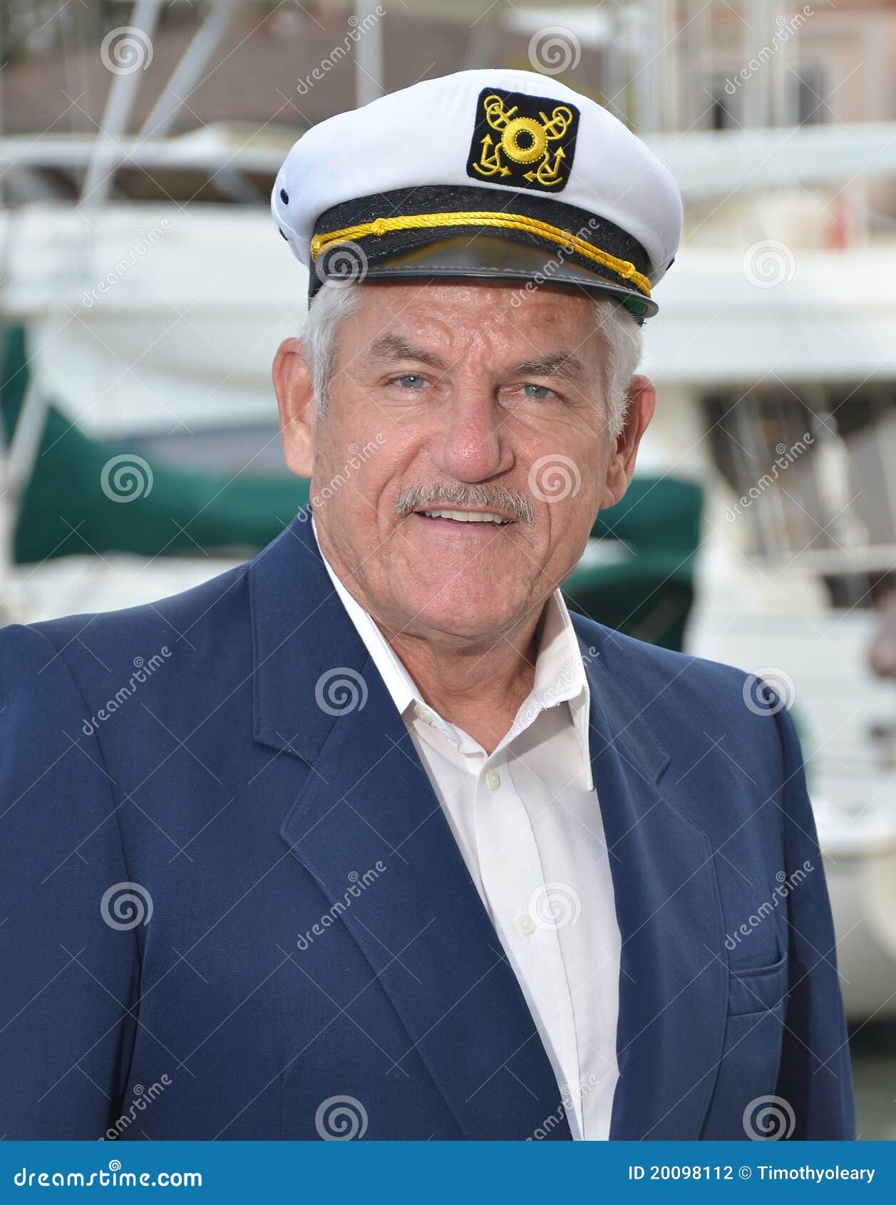 Seaman Captain stock photo. Image of sailor, people, uniform - 20098112