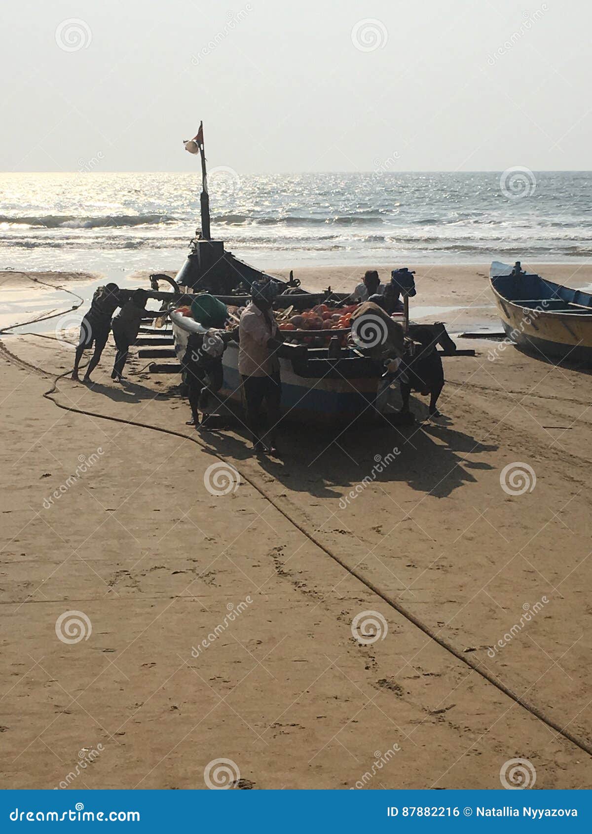 Seaman working editorial photo. Image of seaman, ocean - 87882216