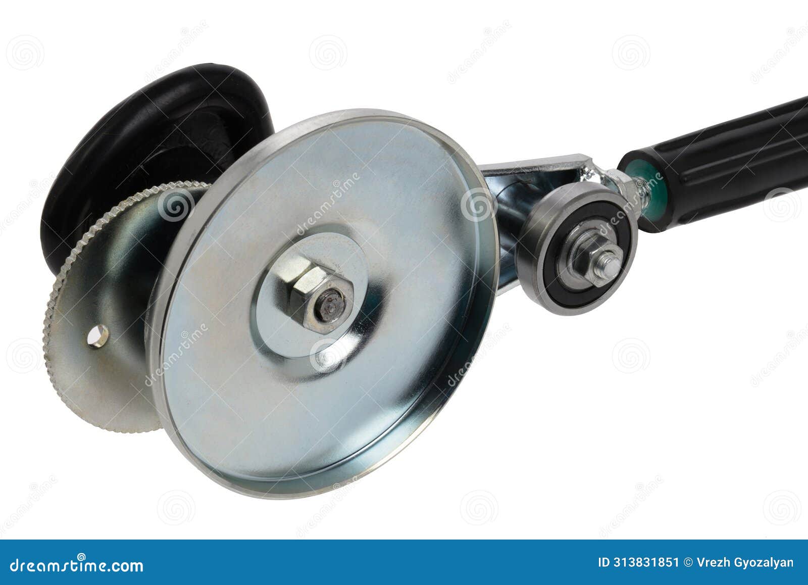 Seaming Machine for Canning Isolated on White Background. Stock Image ...