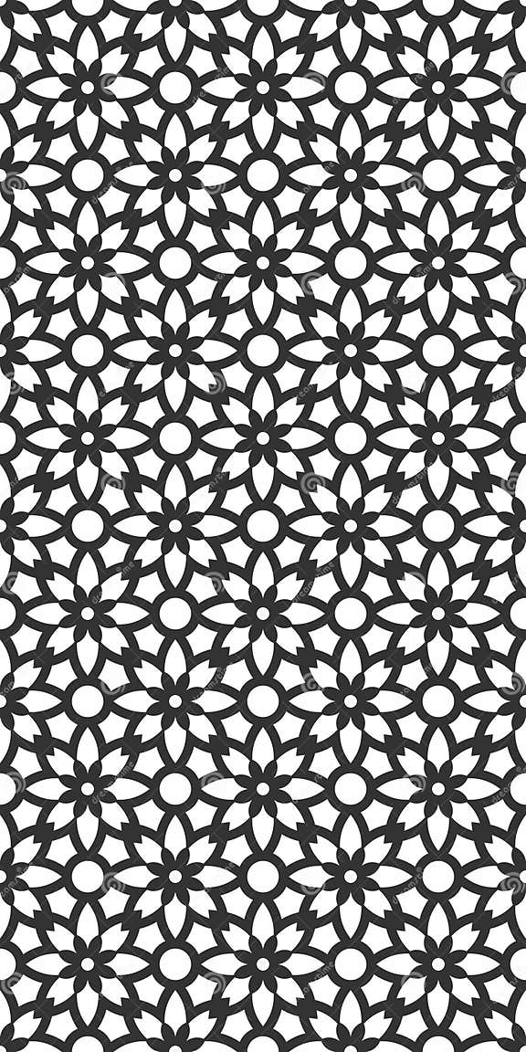 Seamles Islamic Pattern Vector Repeate Designe Art Stock Illustration ...