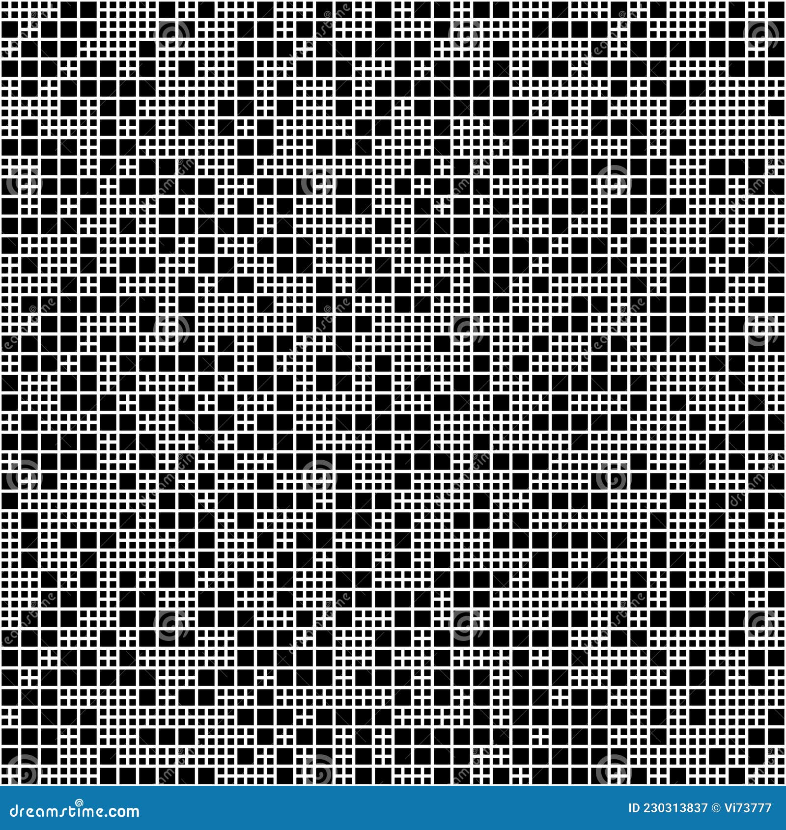 Seamles Pattern with Random Squares. Vector Background. Stock Vector ...