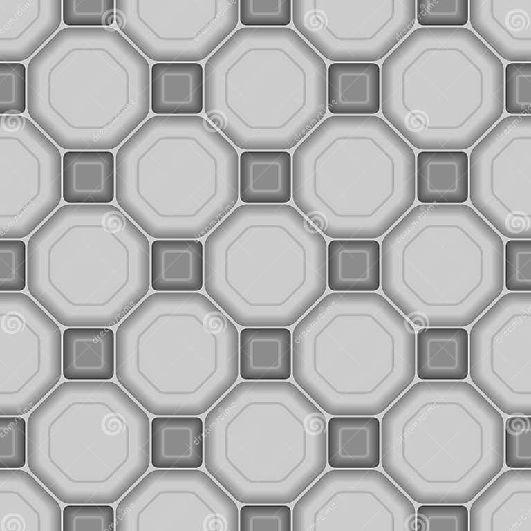 Seamless 3d tile pattern stock vector. Illustration of textured - 6543588