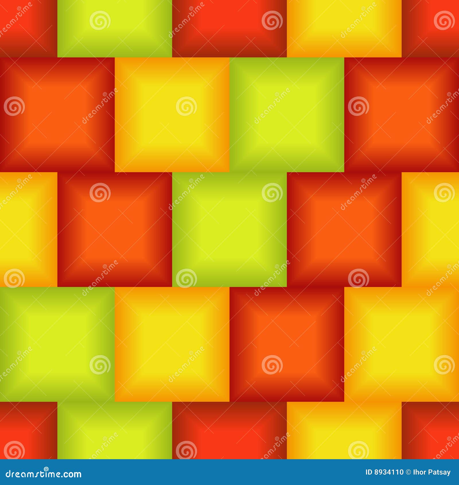 Seamless 3d tile pattern stock vector. Illustration of continuity - 8934110