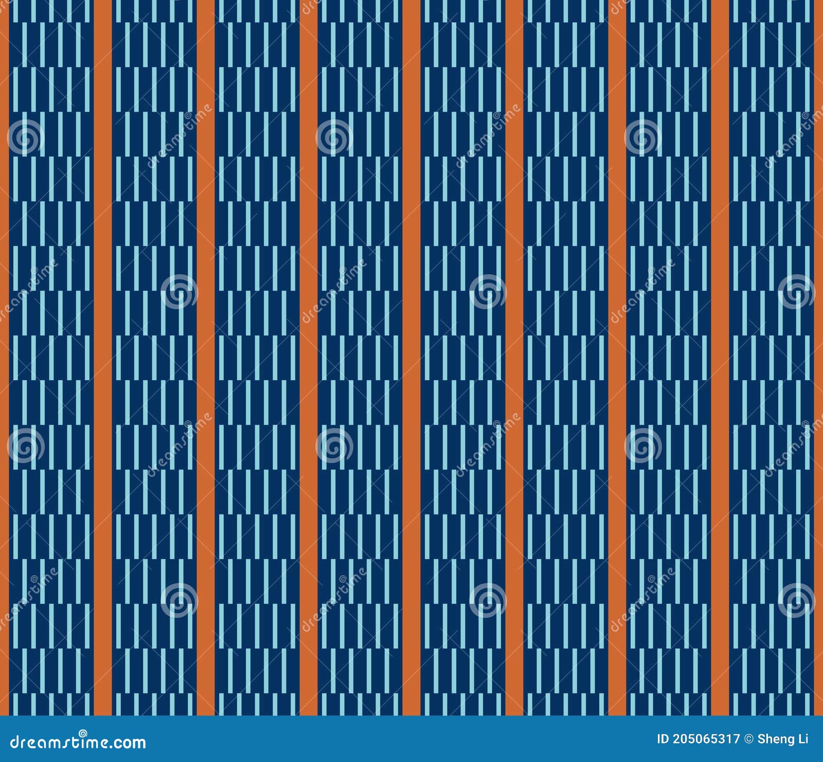 Seamless Abstract African Fabric Pattern Background Stock Vector ...