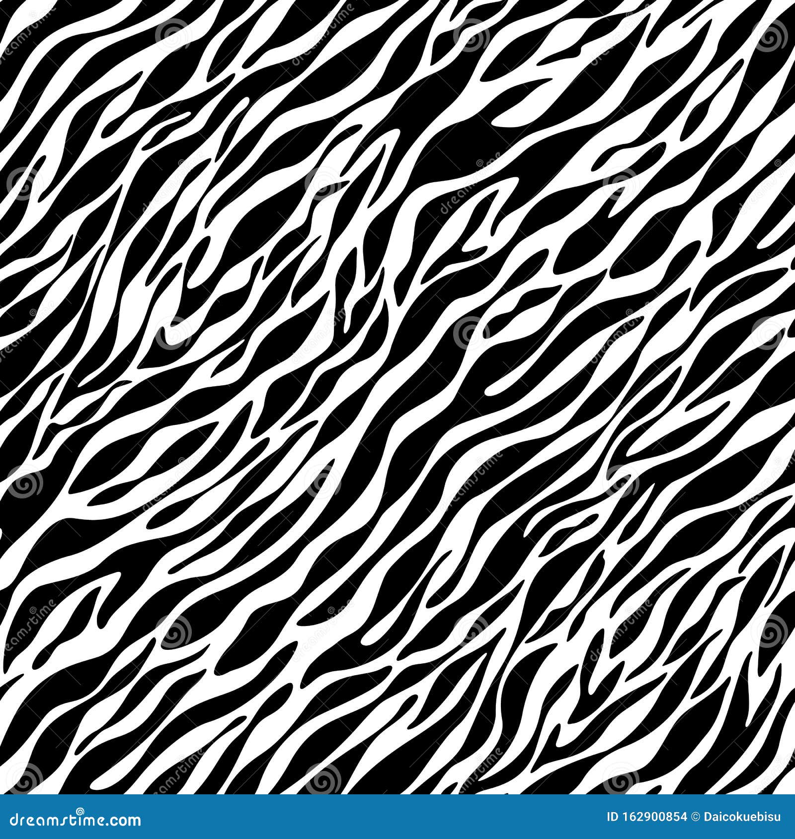 Seamless Abstract Animal Pattern Made with Vector Images, Stock Vector ...