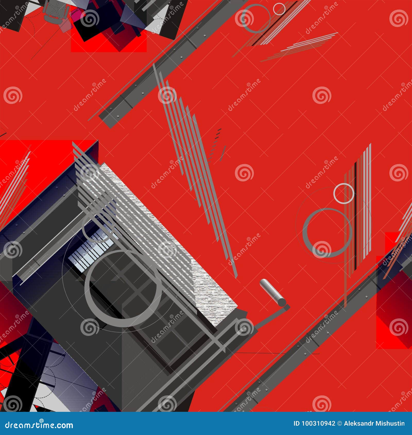 Architectura Seamless Pattern Stock Vector - Illustration of seamless ...