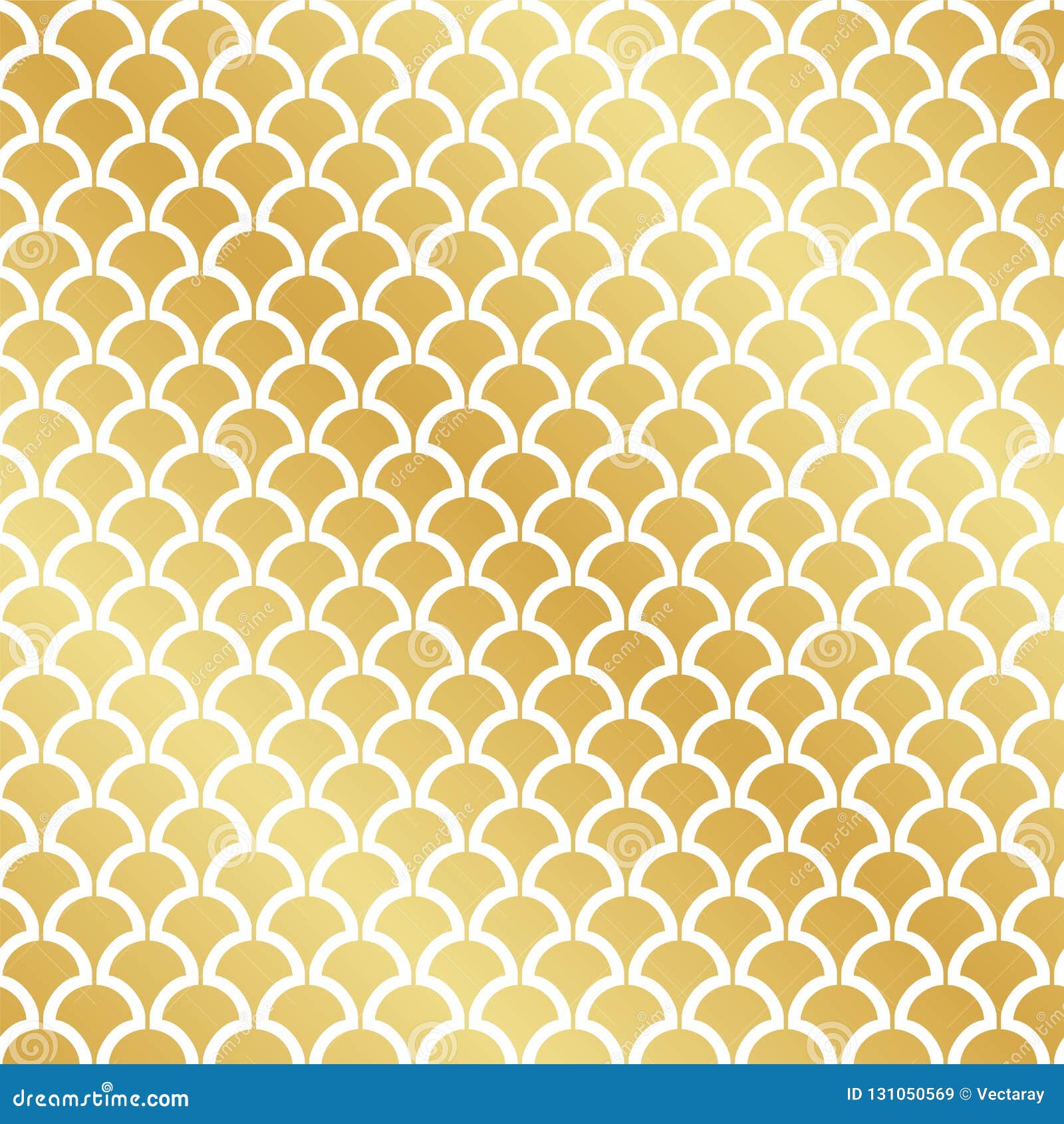 Seamless Abstract Art Deco Gold Leaf Pattern Stock Illustration ...